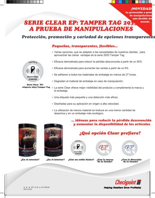 Series Clear EP - Interempresas