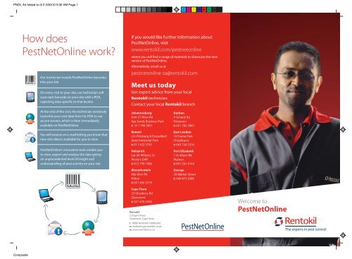 PestNetOnline Brochure - Rentokil