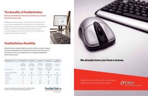 PestNetOnline Brochure - Rentokil