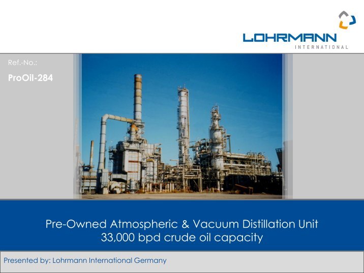 Vacuum-Distillation Magazines