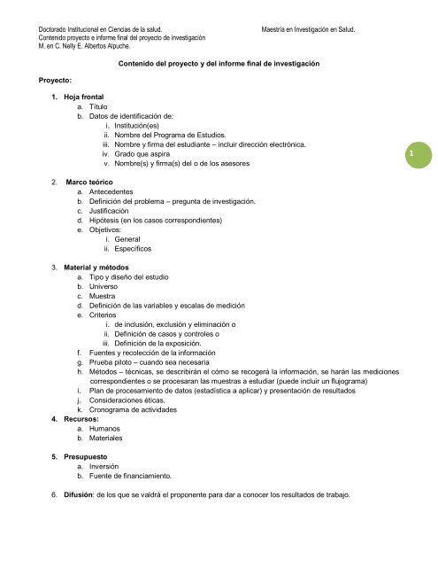 Formato de Protocolo a Seguir