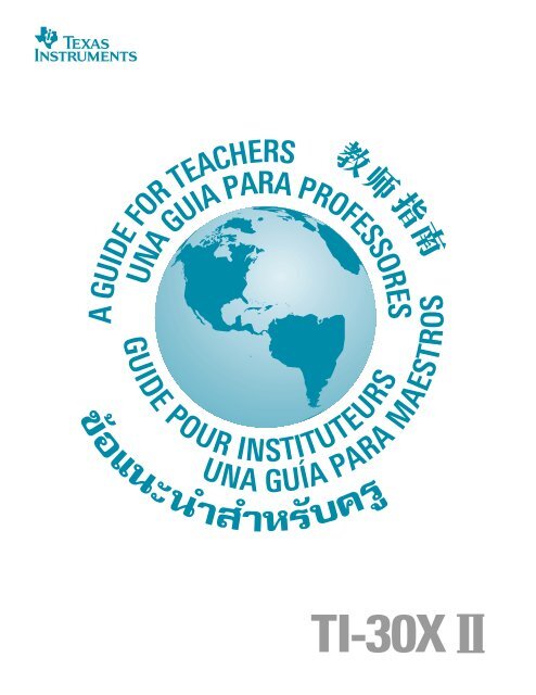 TI-30X II - Texas Instruments