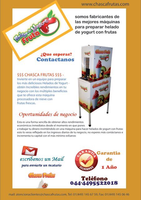 CHASCA FRUTAS $$$ - I