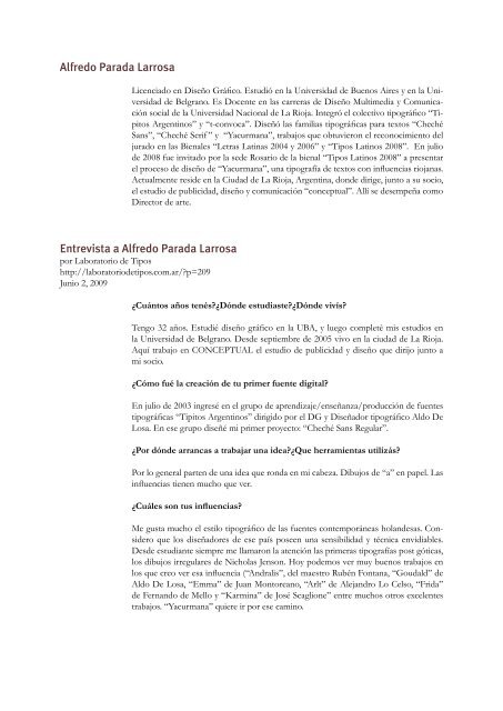 Alfredo Parada Larrosa - Universidad de Belgrano