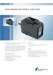 Datasheet LLM-01 - Rheinmetall Defence