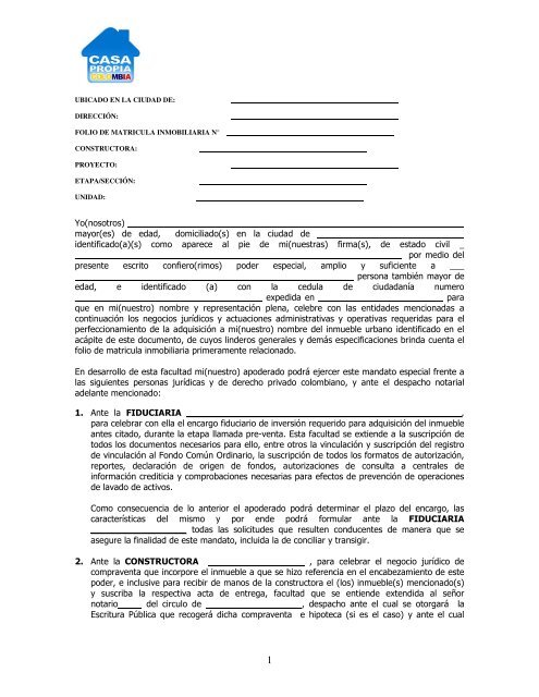Poder Especial Casa Propia Colombia.pdf