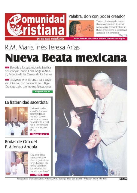 R.M. María Inés Teresa Arias - Ignacio Martinez