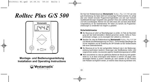 Rolltec Plus G/S 500