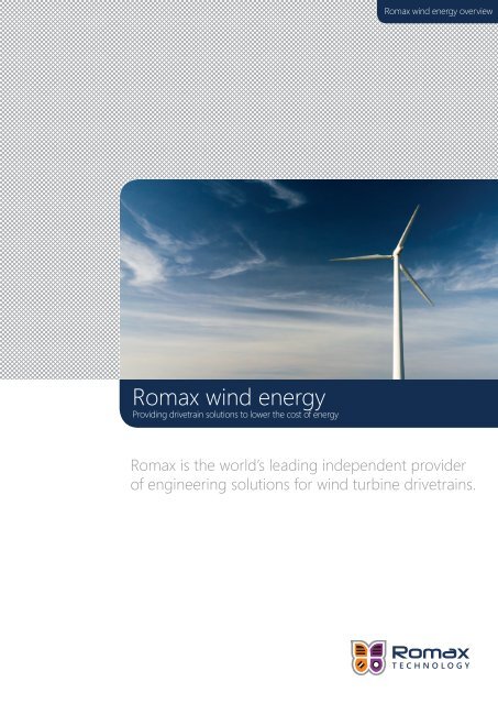 Romax wind energy - Romax Technology