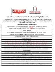 escala de esfuerzo percibido en la flexibilidad (perflex) - Fitness ...