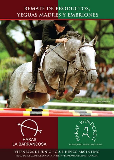 YeGUAS MADRES - Haras Godiva