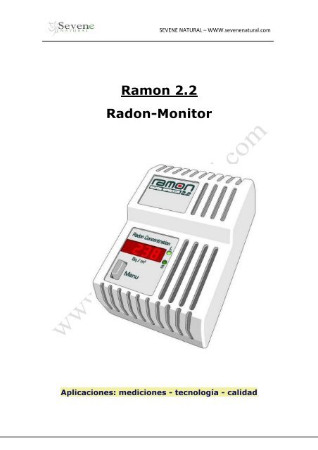 Ramon 2.2 Radon-Monitor