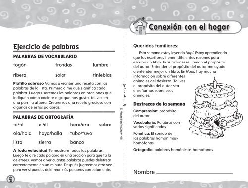 Grado 2, Unidad 6, Semana 1 - Tesoros - Macmillan/McGraw-Hill