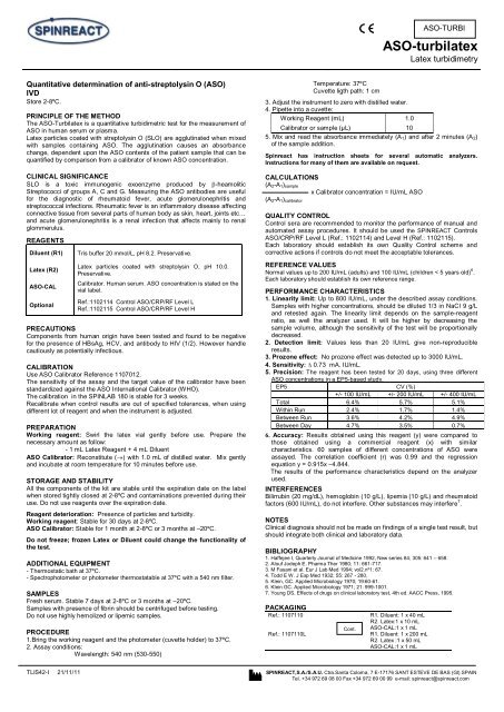 ASO-turbilatex - Spinreact