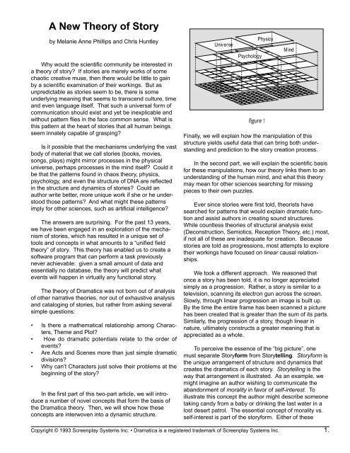 A New Theory of Story - Dramatica