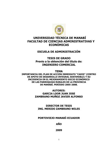 TESIS DE LOS CADIS.pdf - Repositorio UTM - Universidad Técnica ...