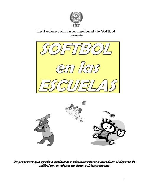 Softbol en las Escuelas - ISF
