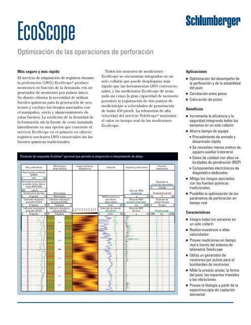 EcoScope - Schlumberger