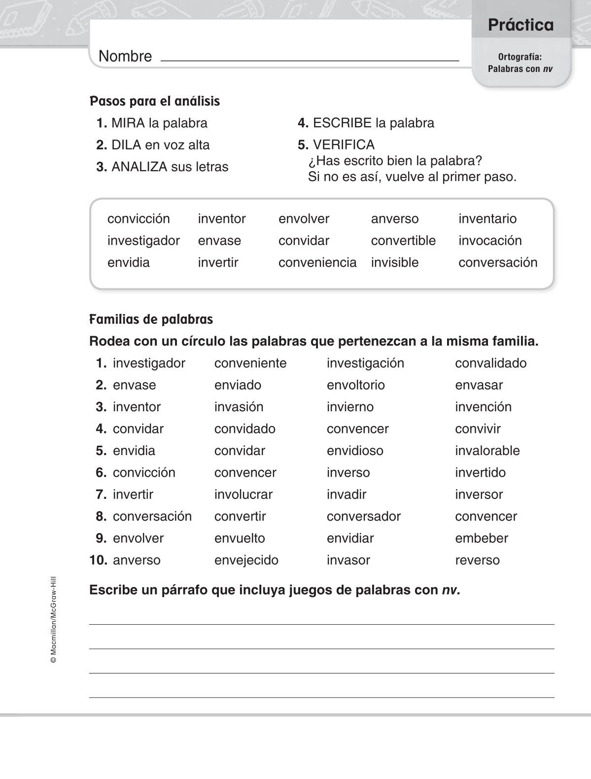 Ortografia MP, MB, NV Worksheet Live Worksheets, 53% OFF