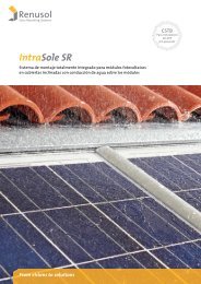 Fiche technique InterSole SE - Renusol