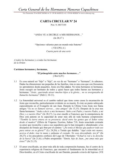 Curia General de los Hermanos Menores Capuchinos