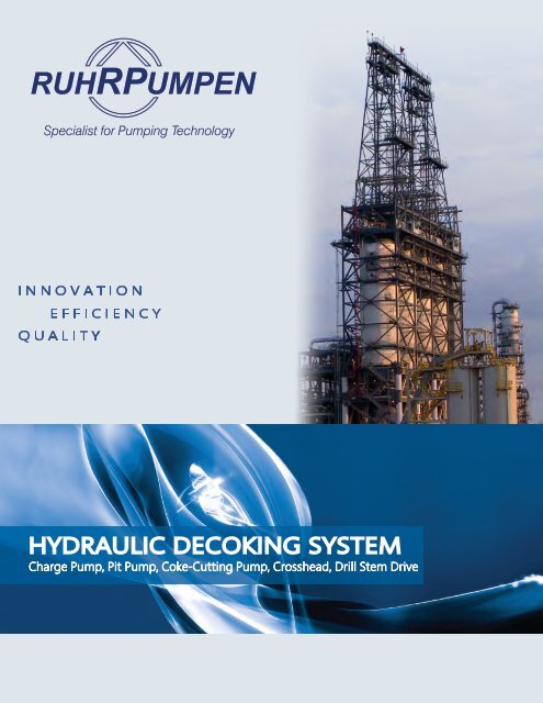 HYDRAULIC DECOKING SYSTEM - Ruhrpumpen