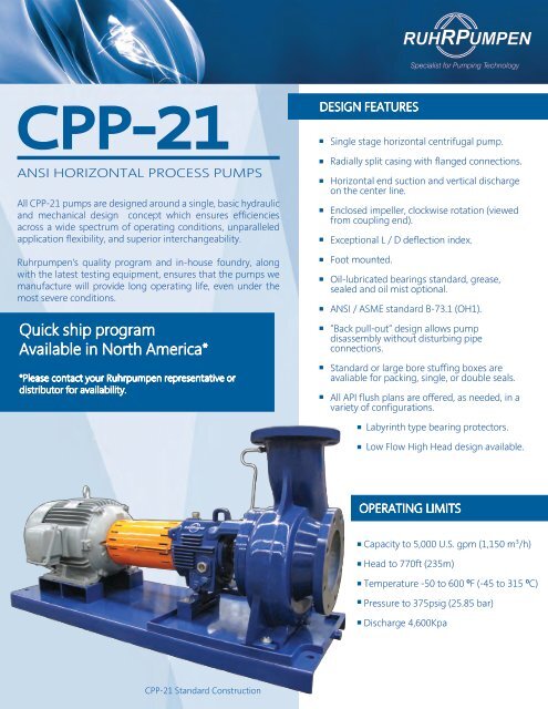 CPP-21 - Ruhrpumpen