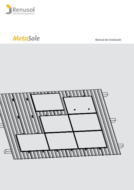 Manual Renusol Metasole - Inicio