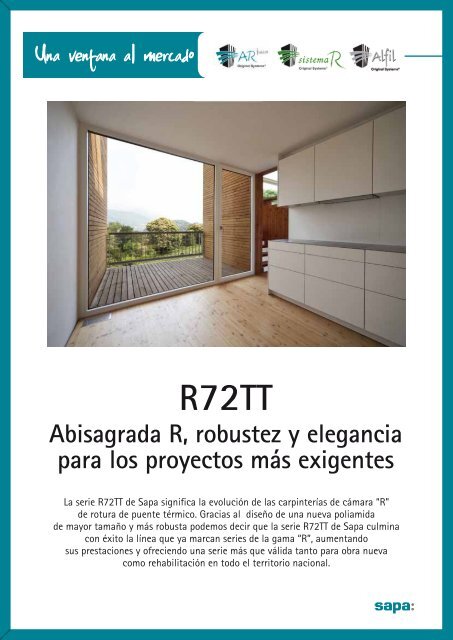 R72TT Sistema R - Sapa