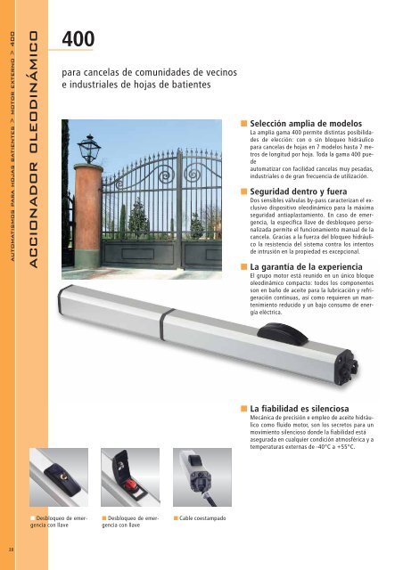 Brochure FAAC 400 - APRICLASS