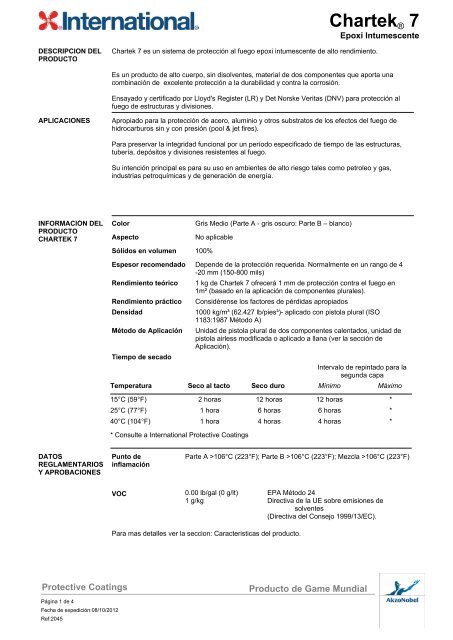 Chartek® 7 - International Paint