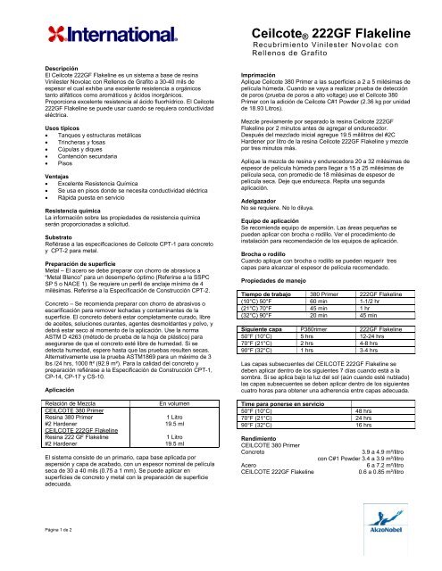 Ceilcote® 222GF Flakeline - International Paint