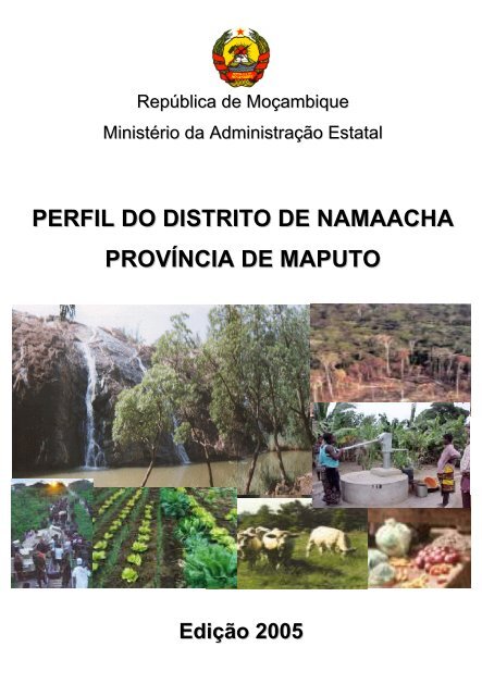 perfil do distrito de namaacha província de maputo - Portal do ...