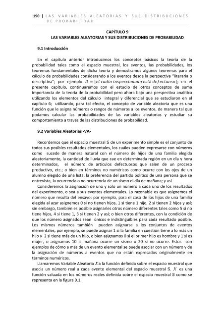 las variables aleatorias y sus distribuciones de probabilidad