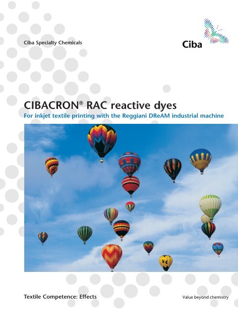 8019 CIBACRON RAC reactive dyes