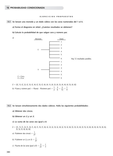 Lección 16. Probabilidad condicionada.
