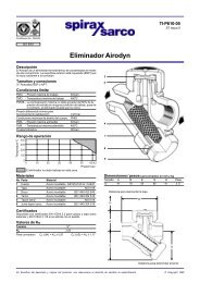 Purgador termodinámico TD42S2 - Spirax Sarco