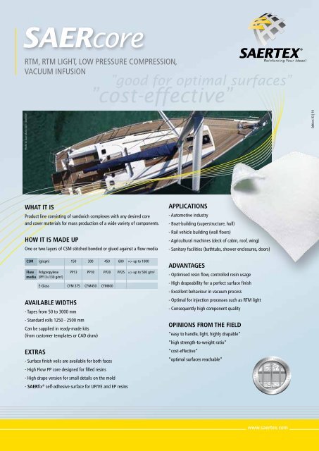 SAERcore MAX - Saertex