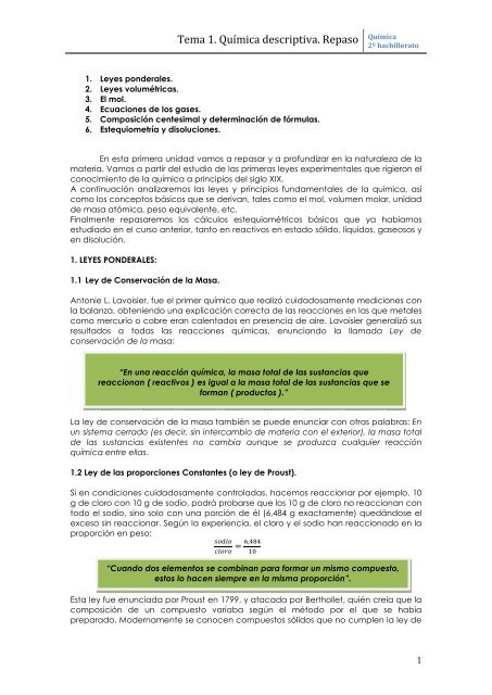 T1. Química Descriptiva