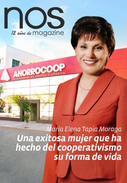 Maria Elena Tapia en NOS MAGAZINE