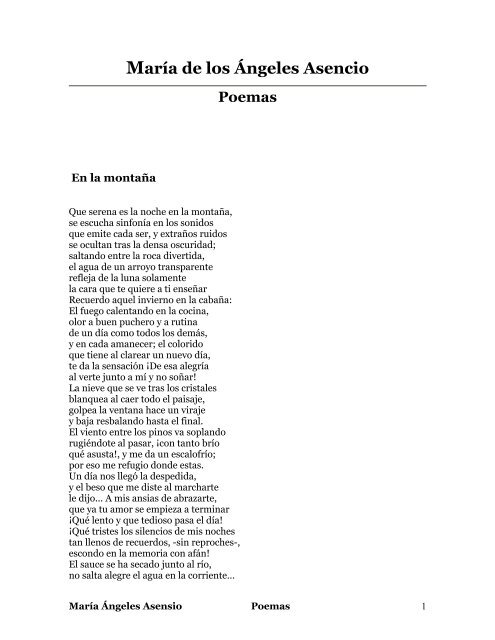 Poesía De ángeles