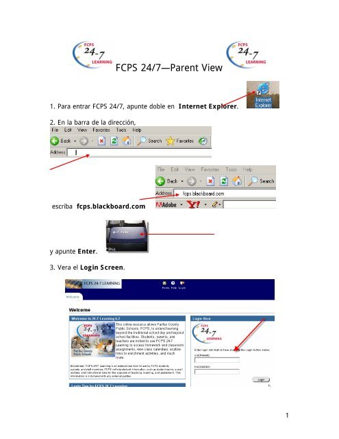 FCPS 24/7—Parent View - Fairfax County Public Schools