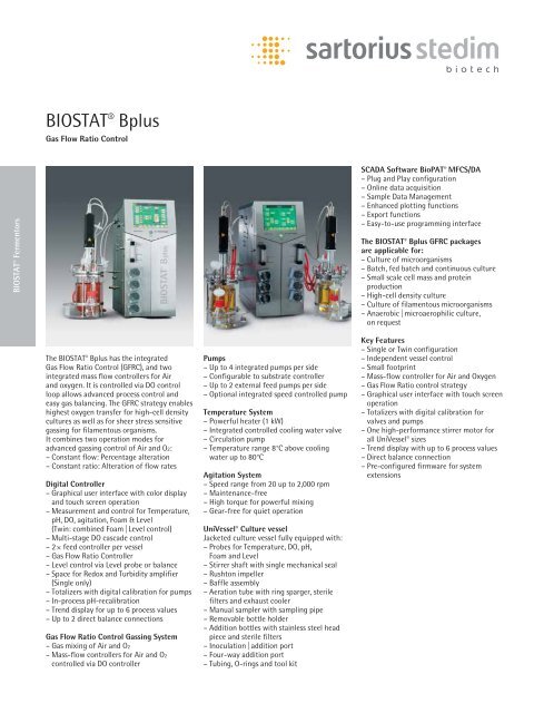 BIOSTAT® Bplus