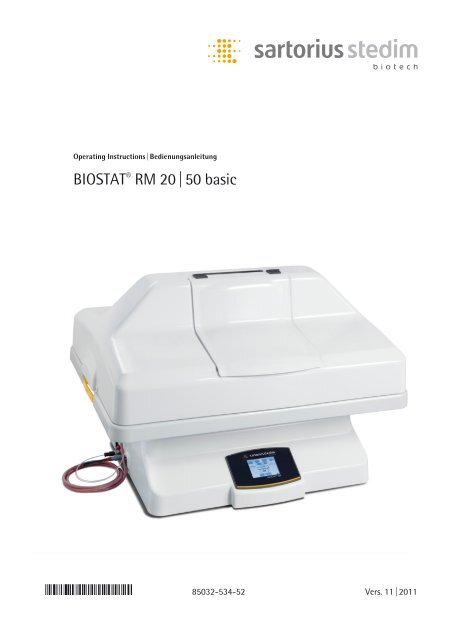 BIOSTAT® RM 20 | 50 basic