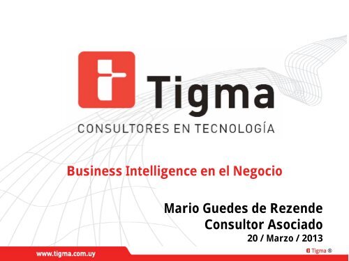 Tigma - Presentación Institucional