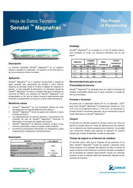 2.TDS Senatel MAGNAFRAC Ch Spa - Diexa SA