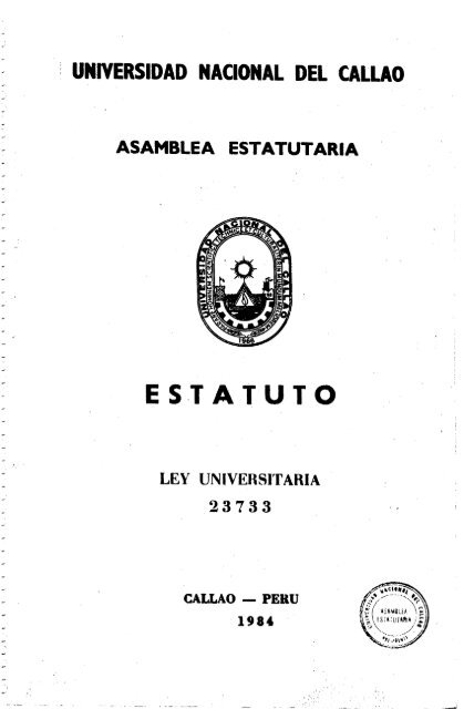 Universidad Nacional Del Callao Logo Universidad Nacional Del Callao