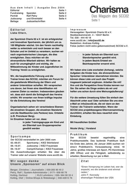 Charisma - Sportclub Charis 02 eV