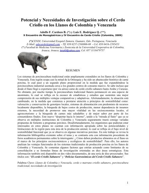 8n7 Cerdo Criollo Llanero Colombo-Venezolano (PDF)