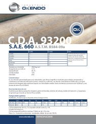 SAE 64 ASTM B584-09a CDA 93700 - Bronce